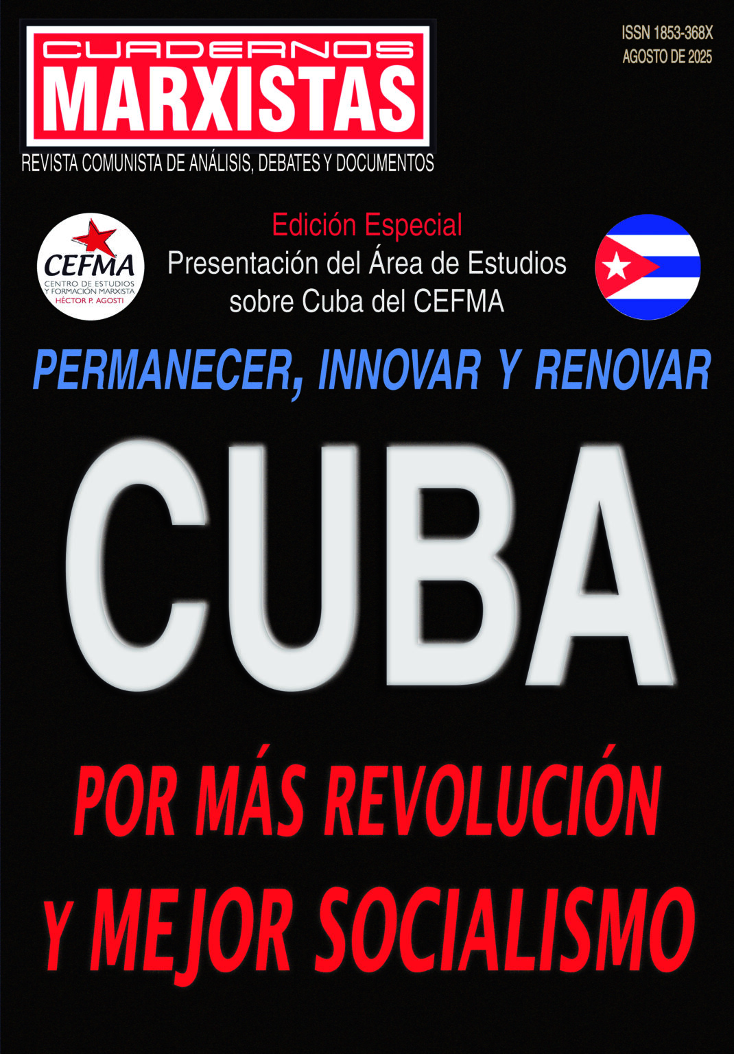 Cuadernos Marxistas Ed. Especial Cuba – Presentación del Área de ...